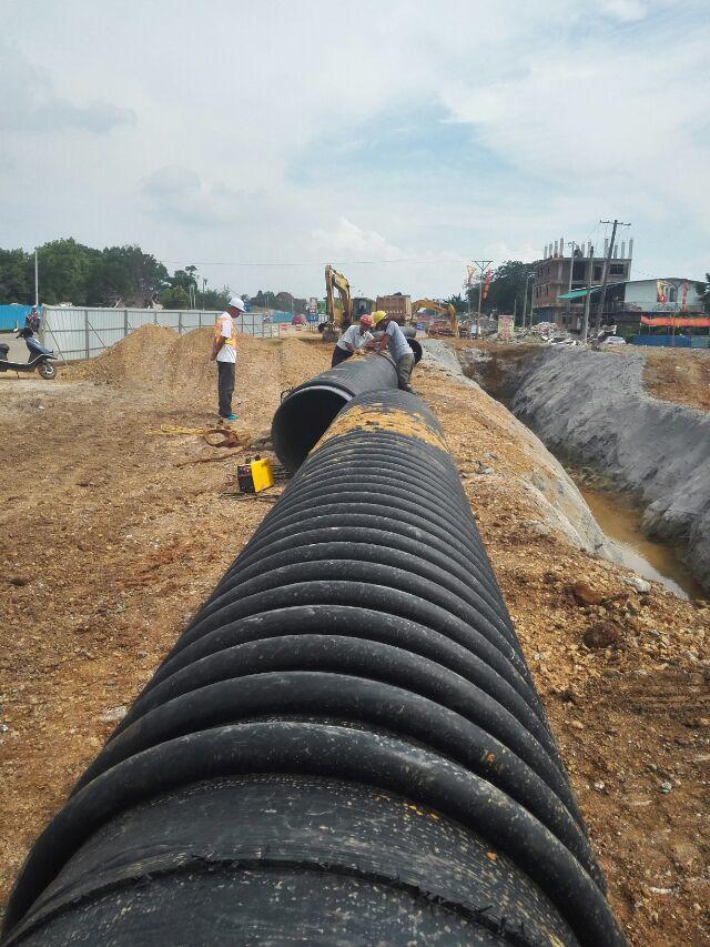Fiber Reinforced HDPE Composite Pipe - gfdpipe